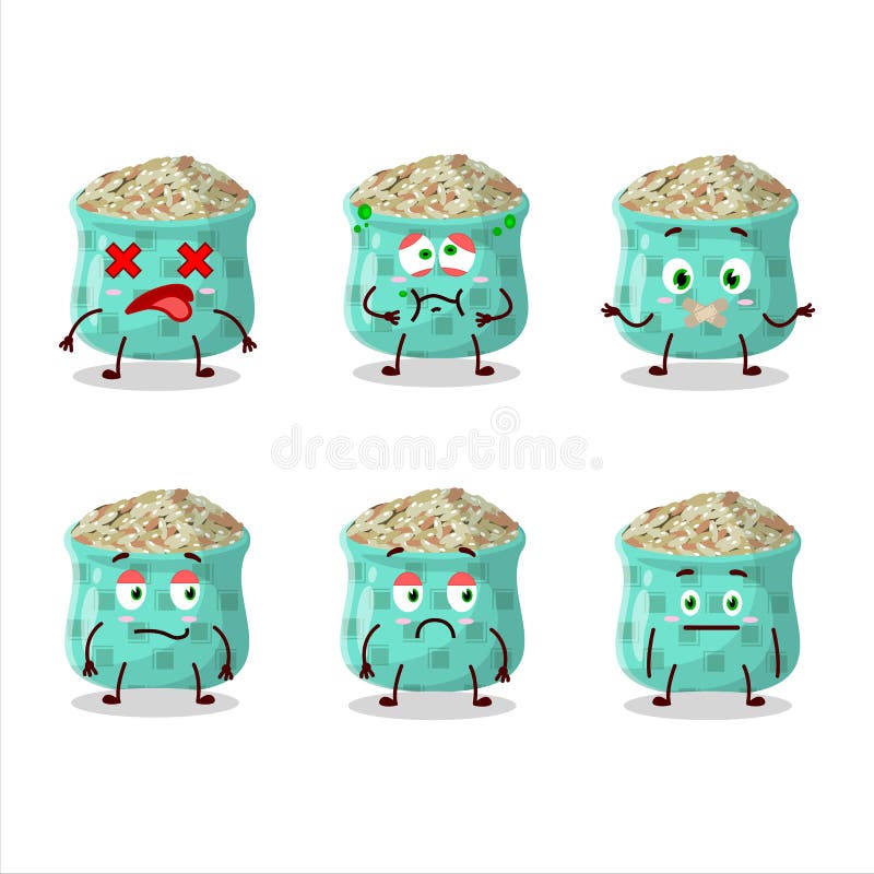 Rosemary Cartoon in Character with Love Cute Emoticon Stock Vector ...