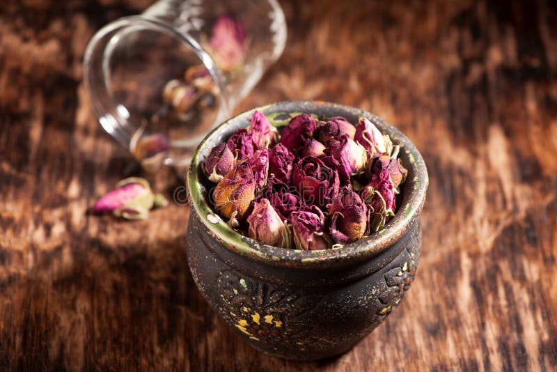 Dried roses stock image. Image of wild, vintage, herbs - 58714315