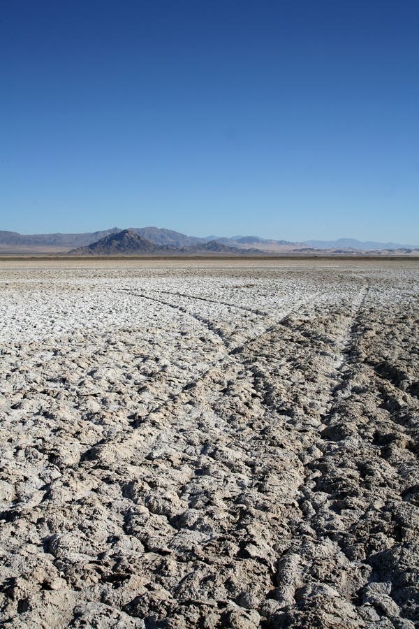 Dried salt mud flats stock image. Image of forms, causing - 40683287