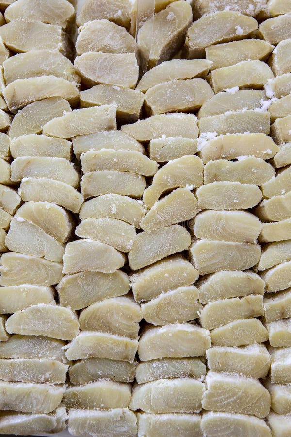 Dried and Salted Codfish Fillets Stock Image - Image of meal ...