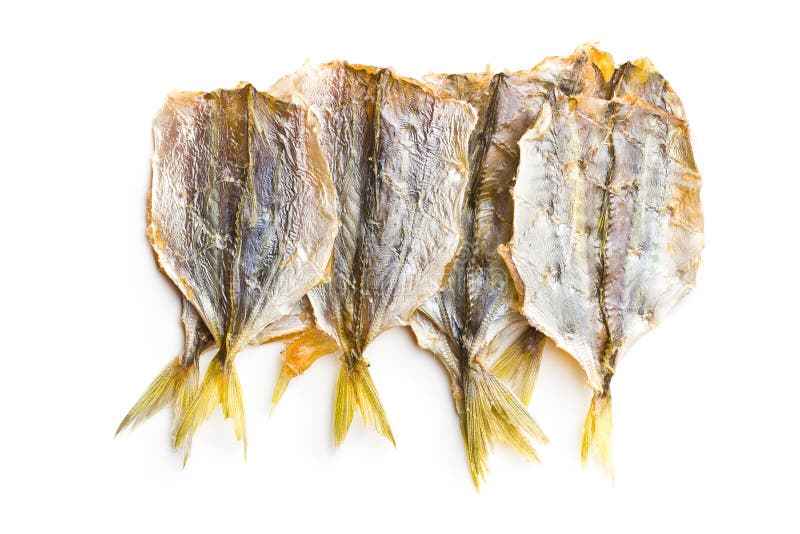 Dried salted fish. stock photo. Image of asian, isolated - 108749000