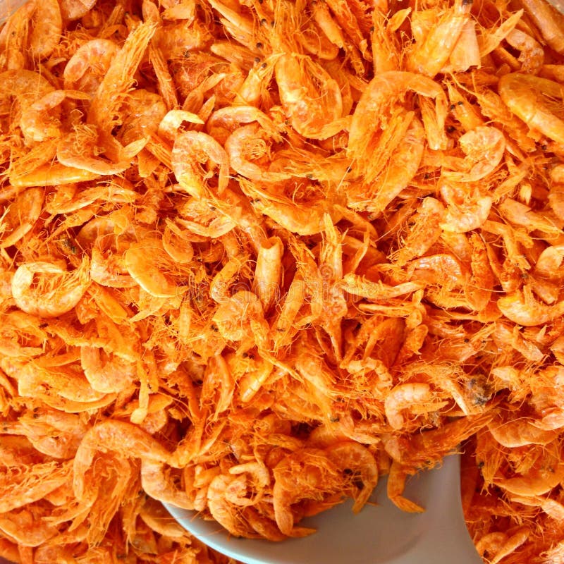 Dried salted prawn stock photo. Image of cook, prawn - 50078904