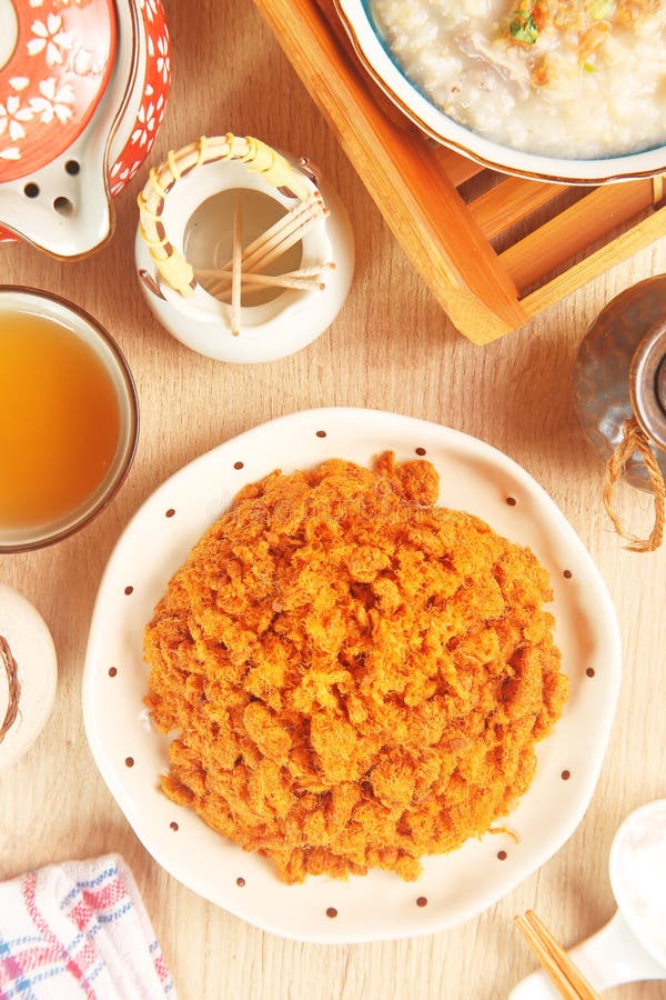 Dried shredded pork stock image. Image of shred, taiwan - 81145197