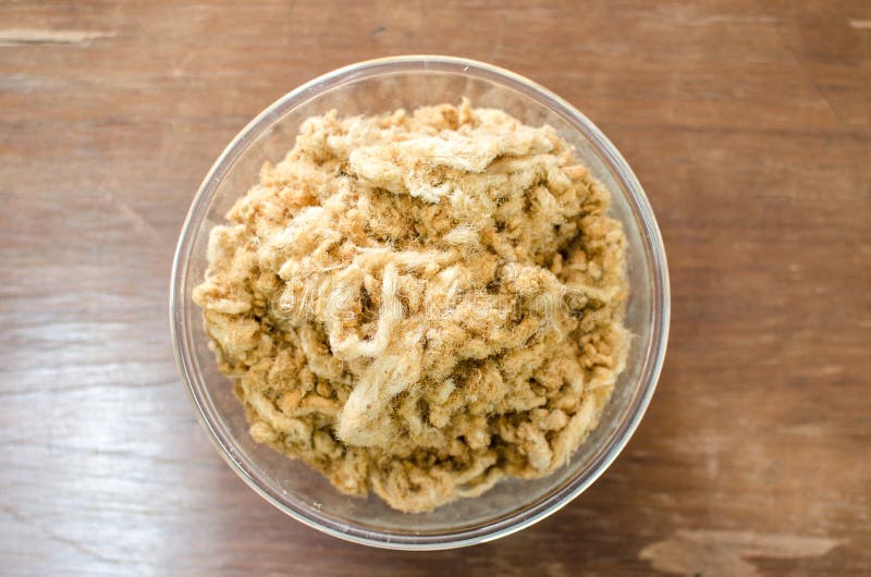 Dried shredded pork stock photo. Image of prepare, control - 72273400