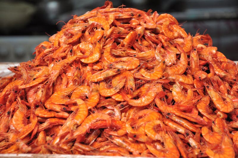 Dried Red Shrimp stock image. Image of dried, ingredient - 20573445