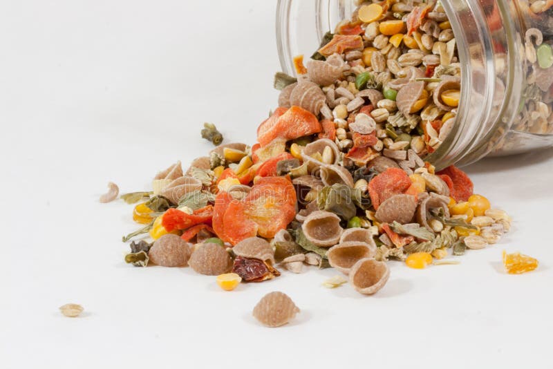 Dried Soup Mix stock image. Image of legumes, pasta, dried - 14275619