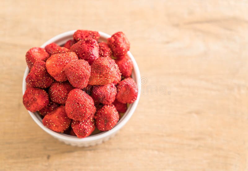 Dried strawberry snack stock image. Image of fruit, heap - 152100395
