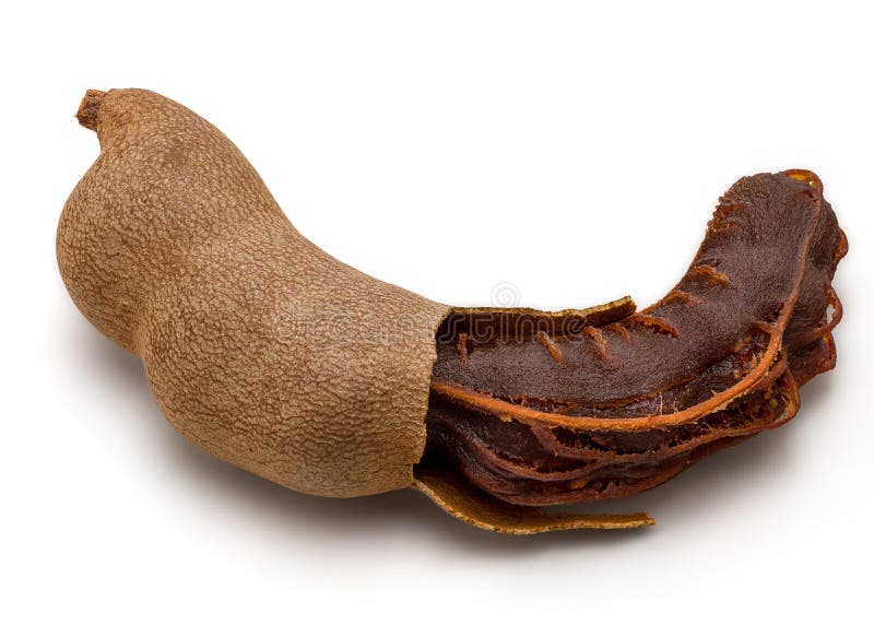Dried Tamarind Fruit stock photo. Image of clipping, shell - 68952386