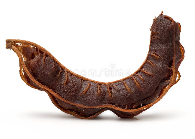 Dried Tamarind Fruit stock photo. Image of clipping, shell - 68952386