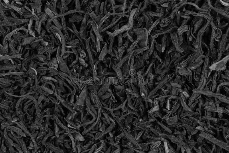 Dried Tea Leaves Background Texture. Close-up Stock Photo - Image of ...