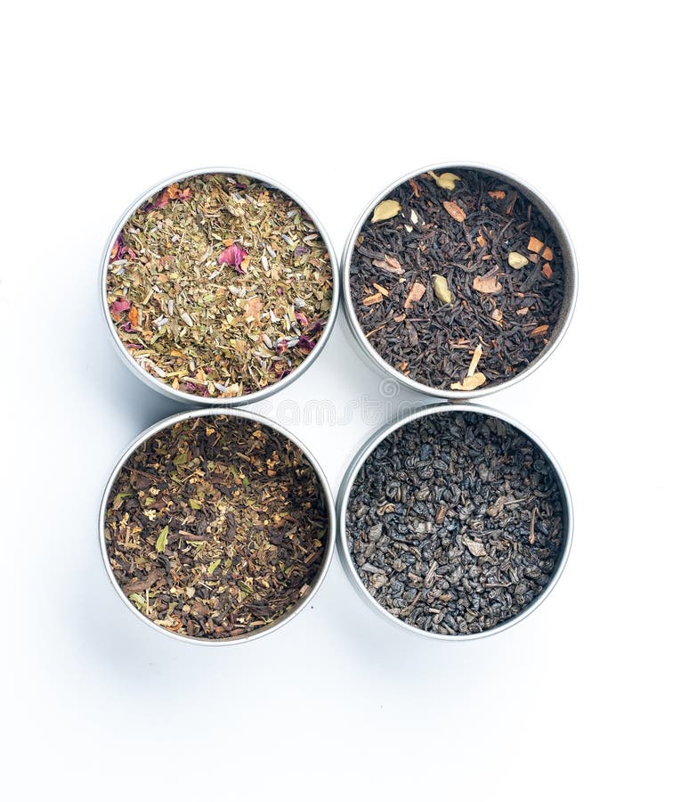 Dried tea stock image. Image of healthy, petals, caffeine - 46445321