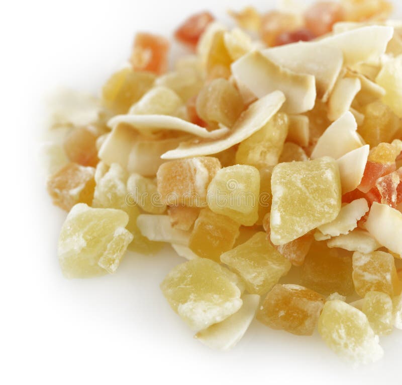 Dried Tropical Fruits stock photo. Image of assortment - 28049440