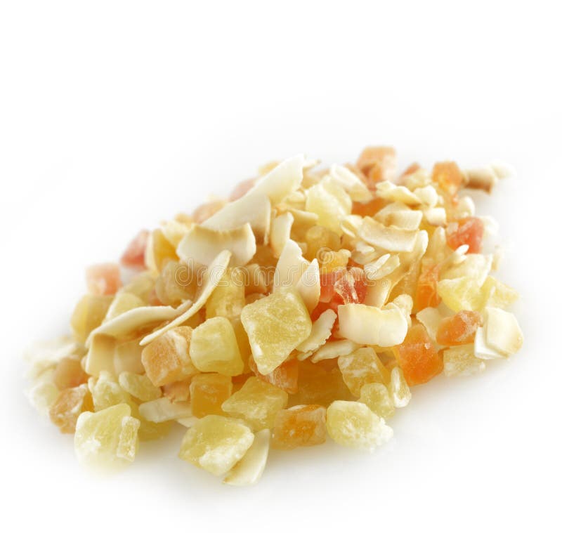 Dried Tropical Fruits stock photo. Image of pineapple - 33226300