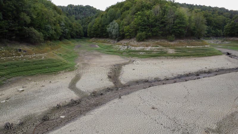 Dried Up River in the Forest Stock Photo - Image of walkway, geology ...