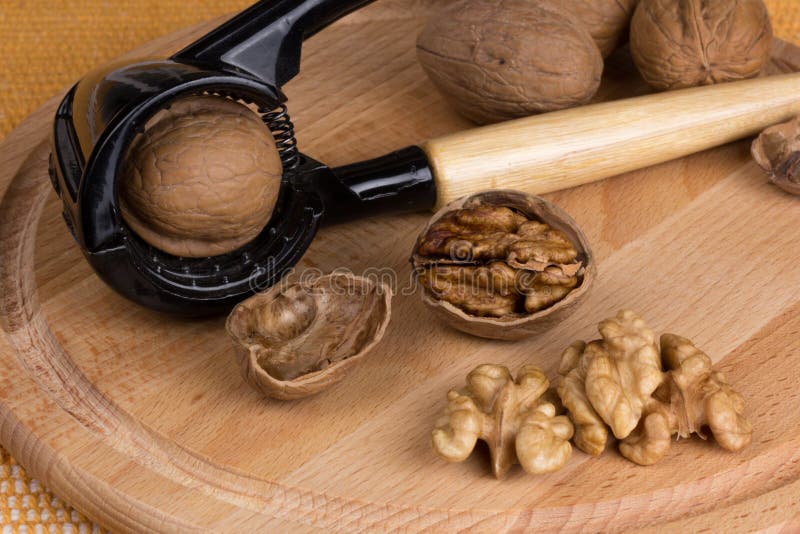 Dried walnut close up stock photo. Image of natural, nature - 33944184
