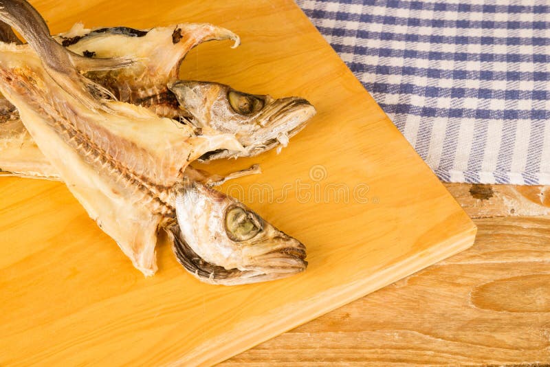 Dried whiting stock photo. Image of dried, cooking, uncooked - 50676532
