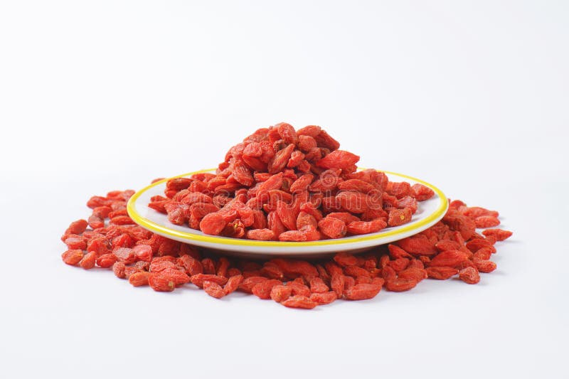 Dried wolf berries stock image. Image of organic, wolfberries - 61546829