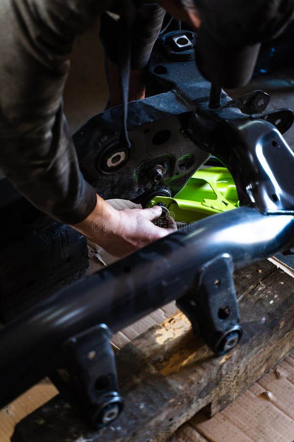 Drift Car Suspension Installation Process. Hands-on Installation ...
