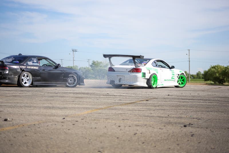 Drift cars - two editorial image. Image of automotive - 180166175