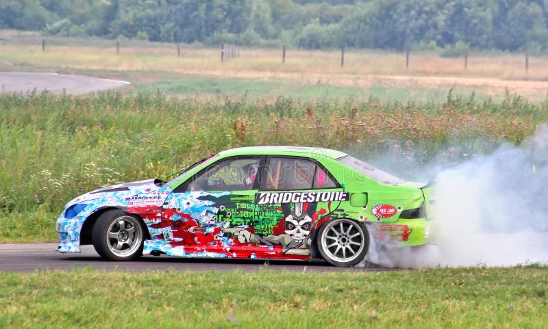 Drift show 2012 editorial photography. Image of power - 26610547