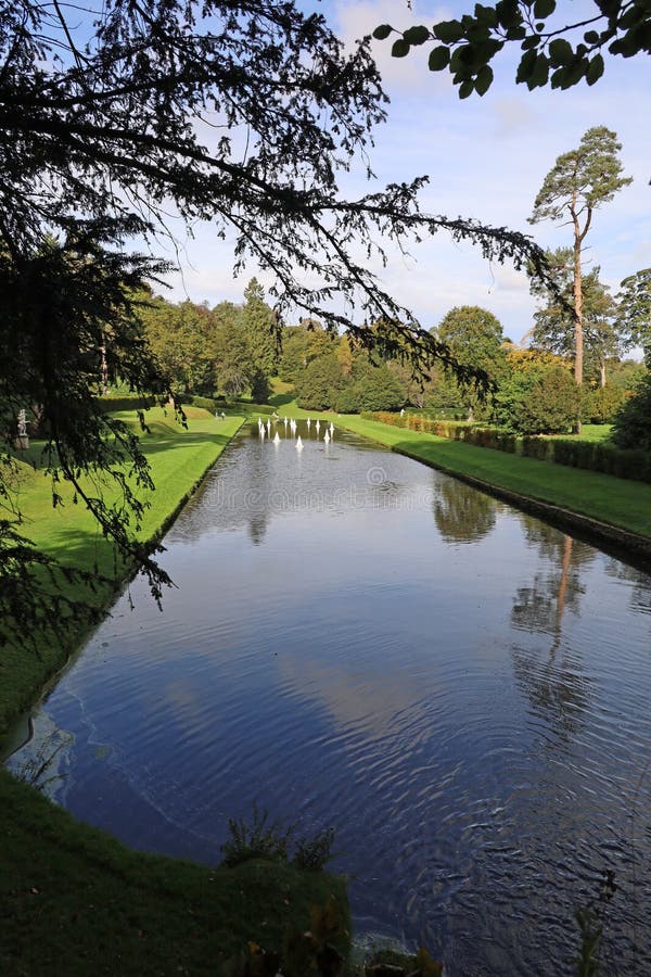 Drifted 12 Floating Pyramids by Steve Massam, Studley Park, Yorkshire ...