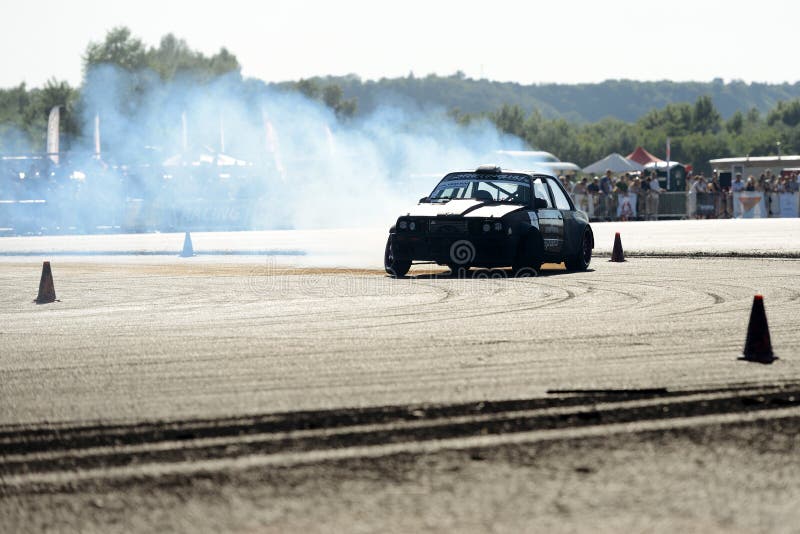 Drifting car editorial photo. Image of high, compete - 49558366