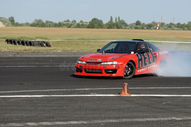 Drifting car editorial image. Image of competition, drift - 49558745