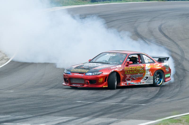Drifting Competition in Thailand Editorial Stock Photo - Image of sport ...