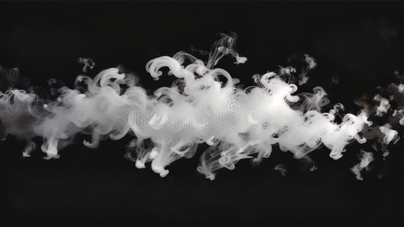 Drifting White Smoke stock footage. Video of visual - 304336516