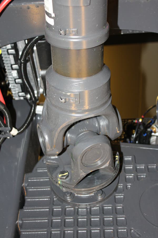 Schacht Van Vrachtwagen-Opgezette Kraan Stock Afbeelding - Image of ...