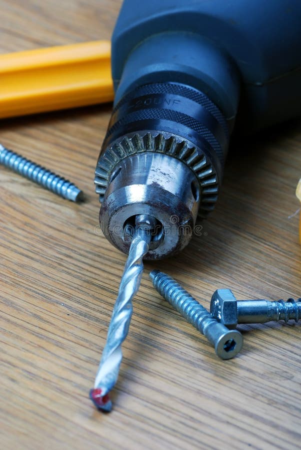 Drill stock image. Image of speciality, hard, drilling - 1677121