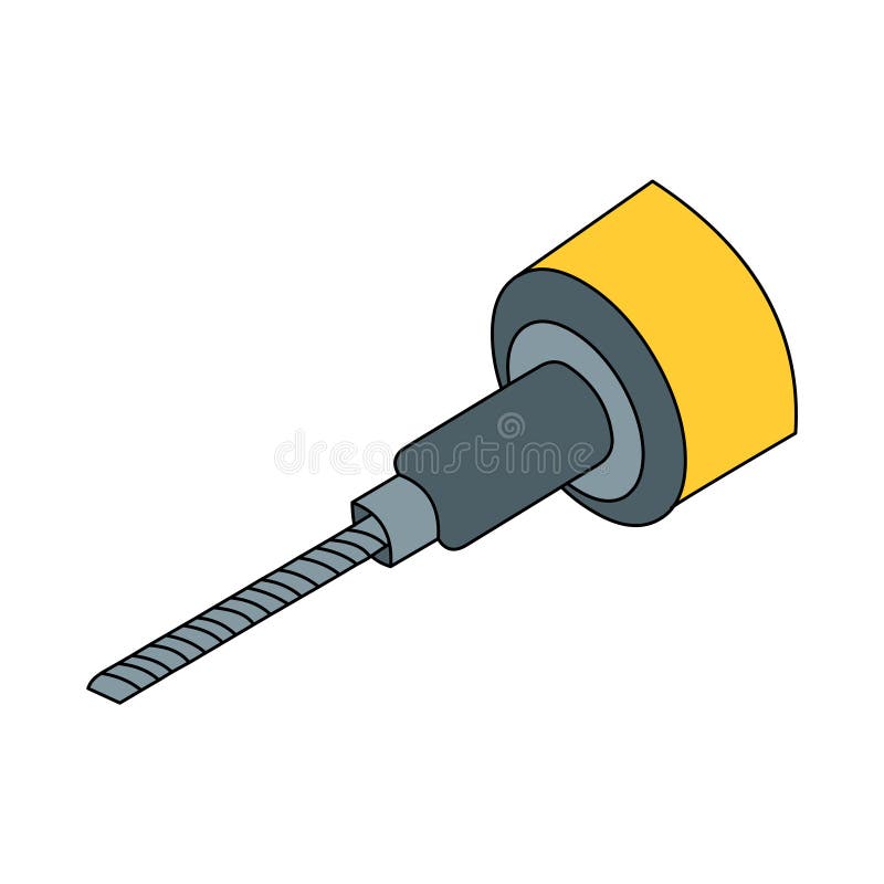 Drill Clip Art Cartoon Illustration Stock Vector - Illustration of ...
