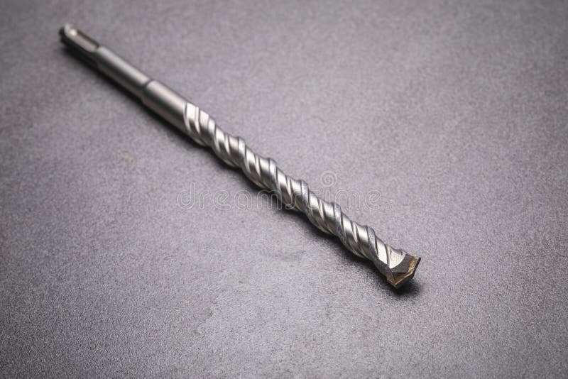 Drill Bit for Drilling Concrete Masonry or Stone Stock Image - Image of ...