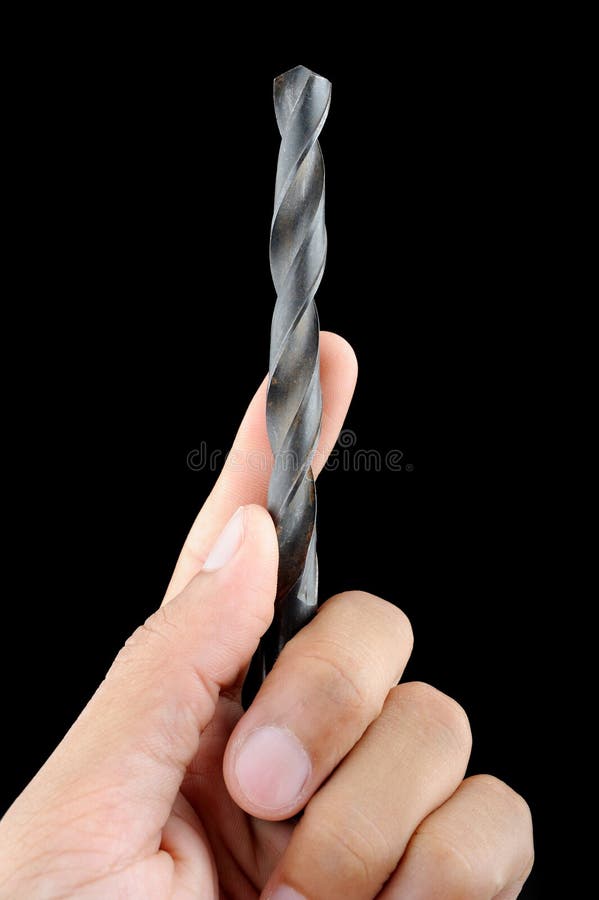 Drill bit stock image. Image of metal, machine, hole - 44001183