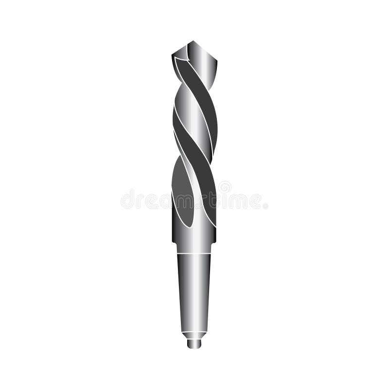 Drill bit icon stock vector. Illustration of professional - 306381896