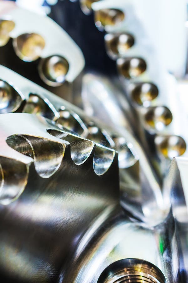 The Drill Bit, Shot Close-up with Shallow Depth of Field. Stock Photo ...