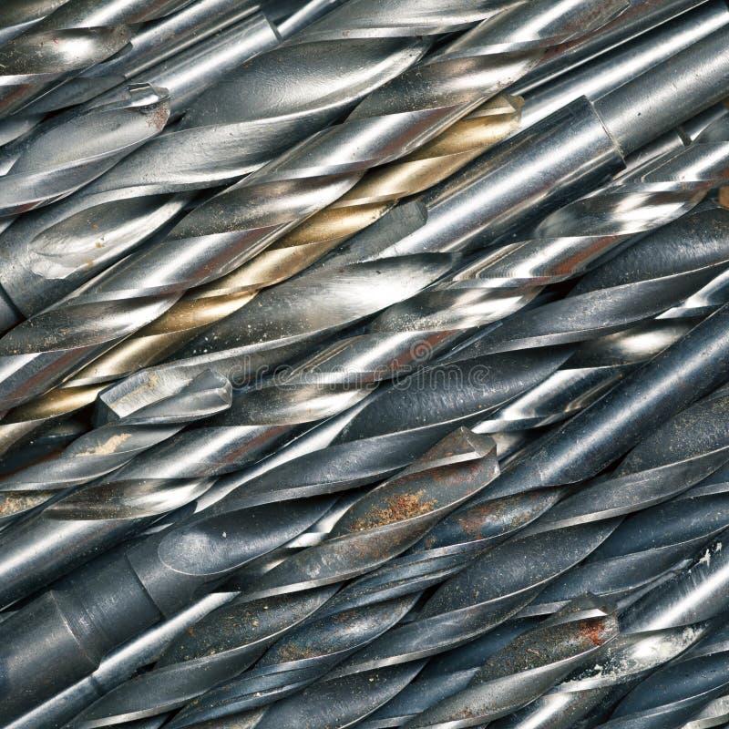 Drill bits stock image. Image of twisted, cutting, drill - 16945051