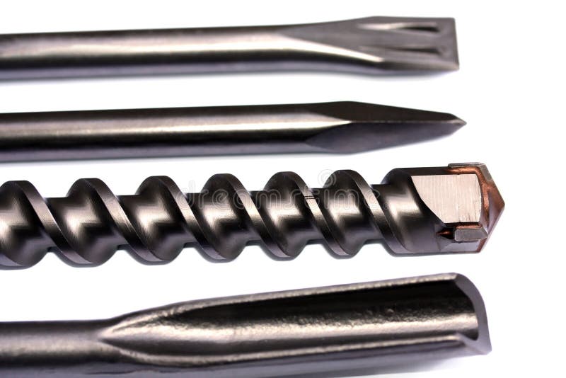 Drill bits stock photo. Image of focus, borer, closeup - 20756720