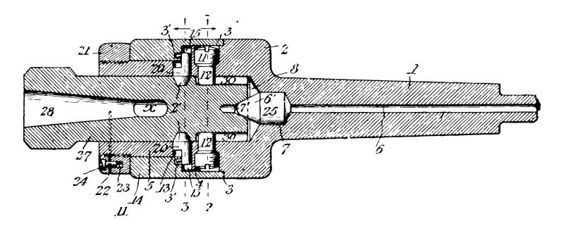 Drill Chuck Vintage Illustration Stock Vector - Illustration of drill ...