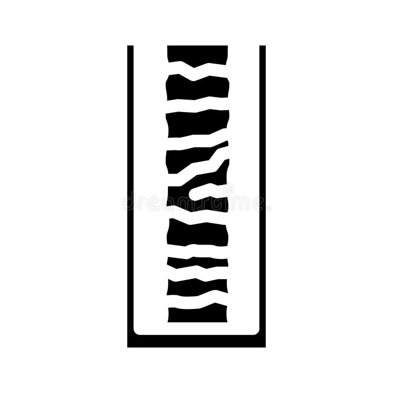 Drill Core Samples Glyph Icon Vector Illustration Stock Vector ...