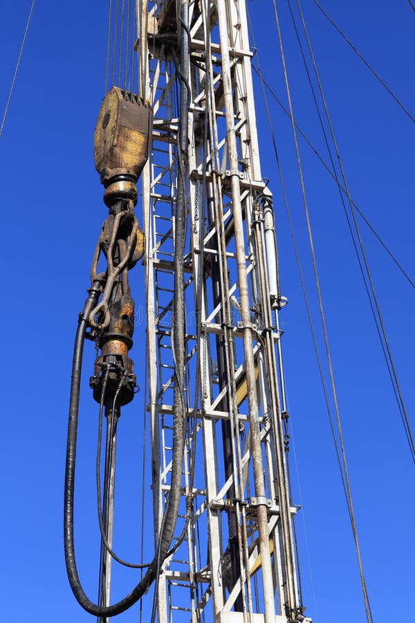 Drill Derrick stock photo. Image of production, derrick - 19351864