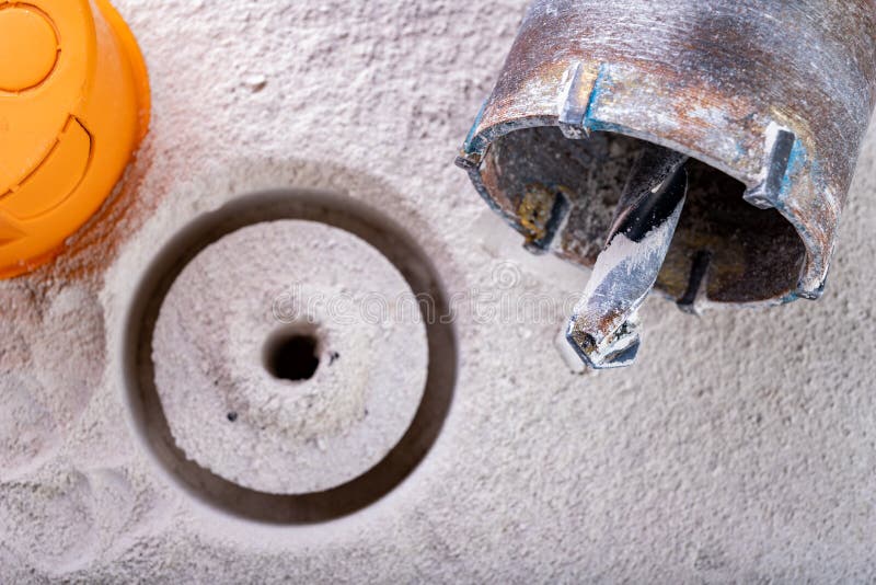 Drill for Drilling Large Holes in the Wall. Device for Making Holes for ...