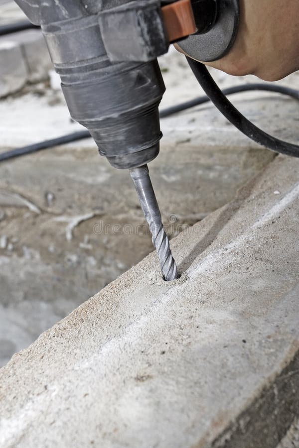 Construction Worker Fixing the Pavestone on the Roadtion Worker ...