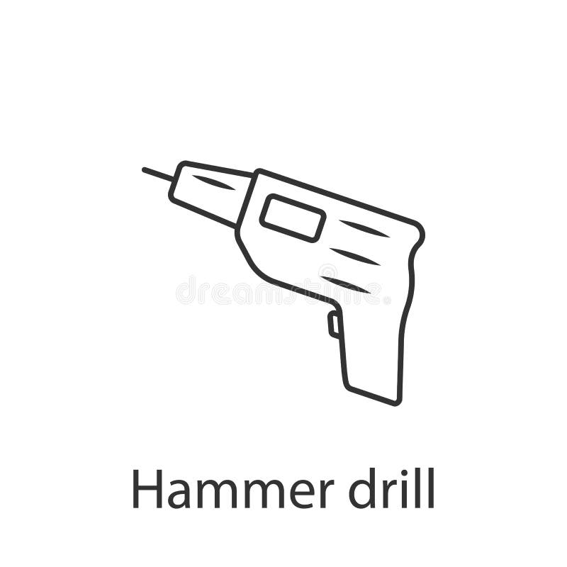 Drill Icon Icon. Simple Element Illustration. Drill Icon Symbol Design ...