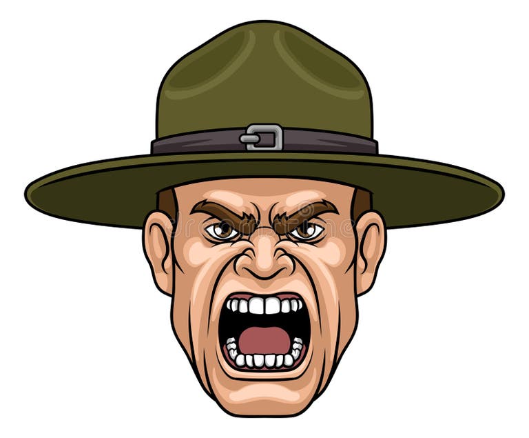 Drill Instructor Stock Illustrations – 369 Drill Instructor Stock ...