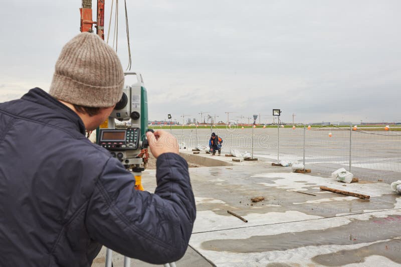 Drill Machines Works on Runaway Editorial Stock Image - Image of ...