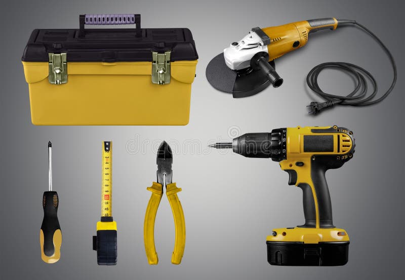 Power Tool stock photo. Image of equipment, plastic, electric - 62882102