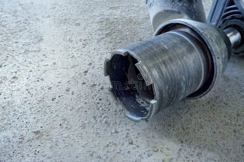 Drill Puncher. Punch hole stock photo. Image of tool - 241251566