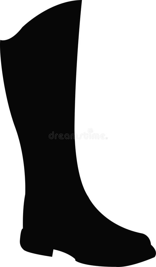 Drill Team Boot Jpg Image with Svg Vector Cut File for Cricut and ...
