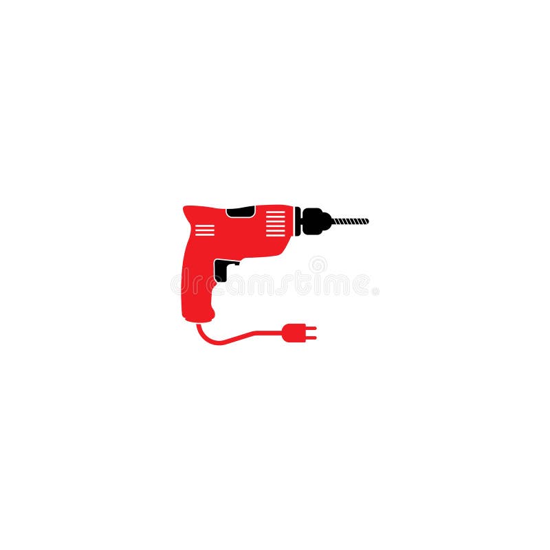 Drill Tool Icon Vector Illustration,construction Icon Stock ...